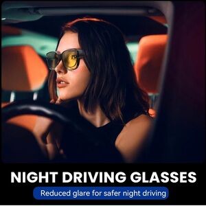 Accessories | New Night Vision Driving Glasses Yellow Tint Reduces ...